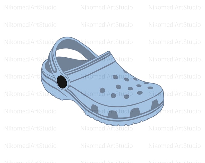 Croc Shoe Svg, Croc Shoe Png, Croc Shoe Clipart, Croc Shoe Vector,croc ...