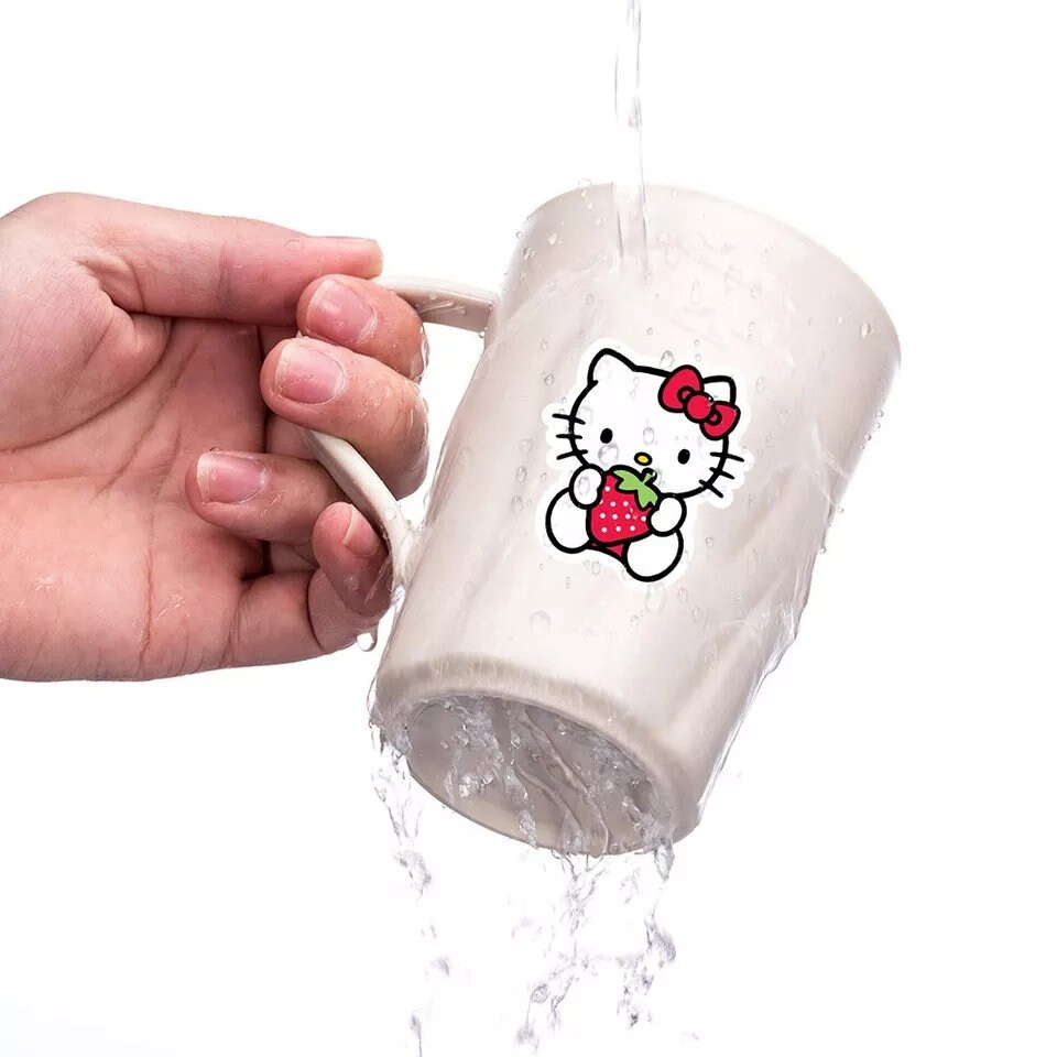 10/30/50pcs Cute Hello Kitty Sticker / Kawaii Hello Kitty Sticker ...