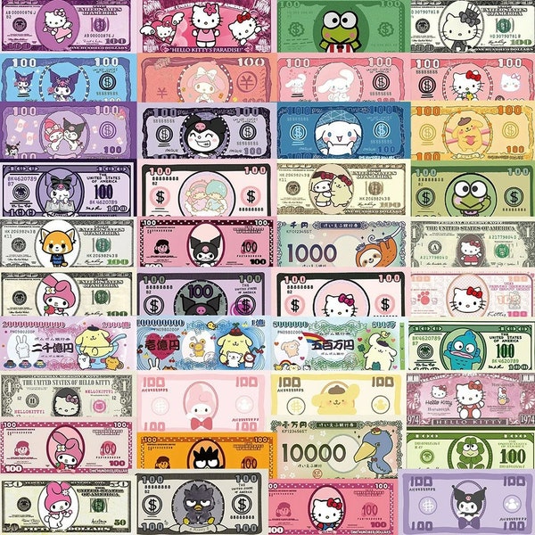 Hello Kittys Money - Etsy