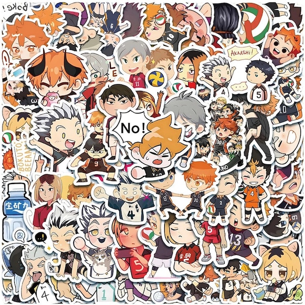 Haikyuu Stickers - Etsy
