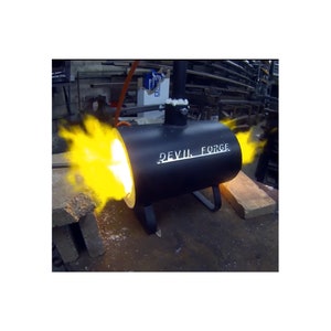 DFS (DEVIL-FORGE) Gas Propane Forge Farrier Burner for Blacksmiths ...