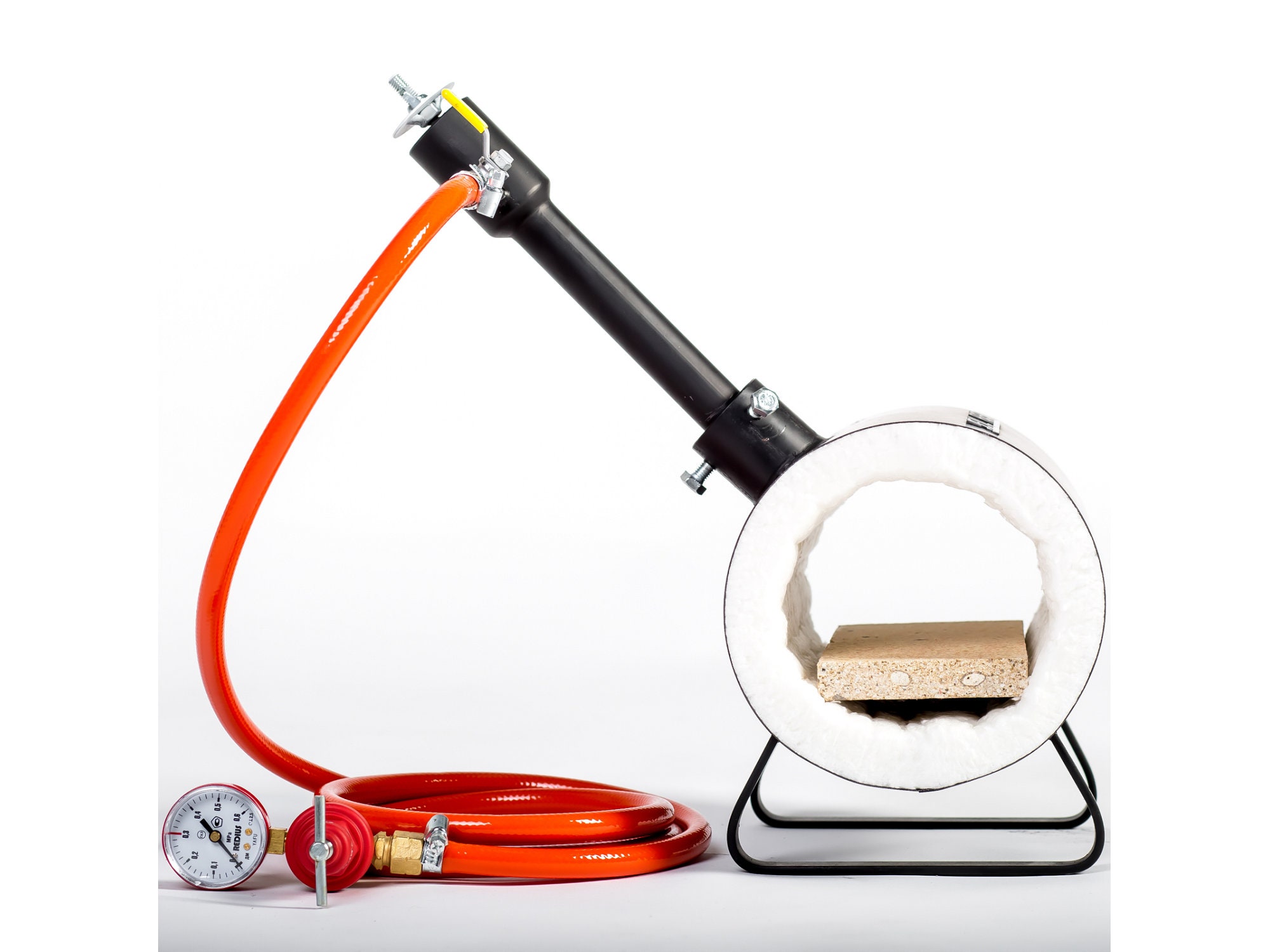 DFS DEVIL-FORGE Gas Propane Forge Farrier Burner for Blacksmiths ...