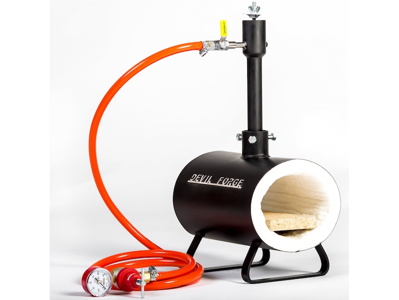 DFSW (DEVIL-FORGE) Gas Propane Forge Farrier Burner for Blacksmiths ...