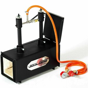 DFPROF2+1D (devil-forge) - AU Gas Propane Forge Farrier Burner for ...