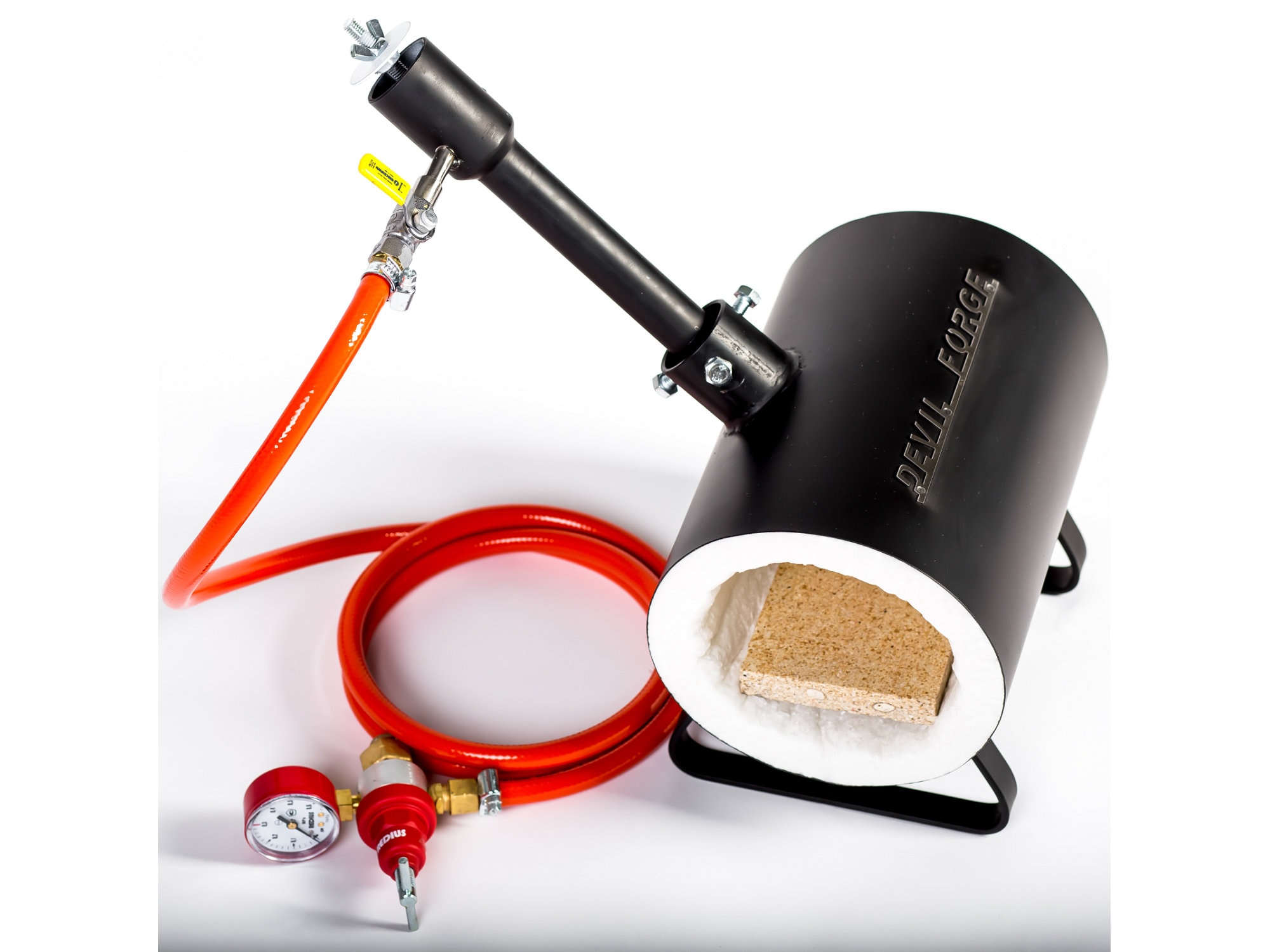 DFS (DEVIL-FORGE) Gas Propane Forge Farrier Burner for Blacksmiths ...