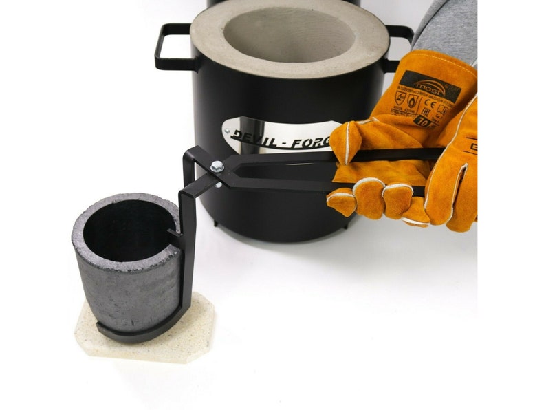 FB2M10KG DEVIL-FORGE Gas Propane Melting Furnace Foundry Burner for ...