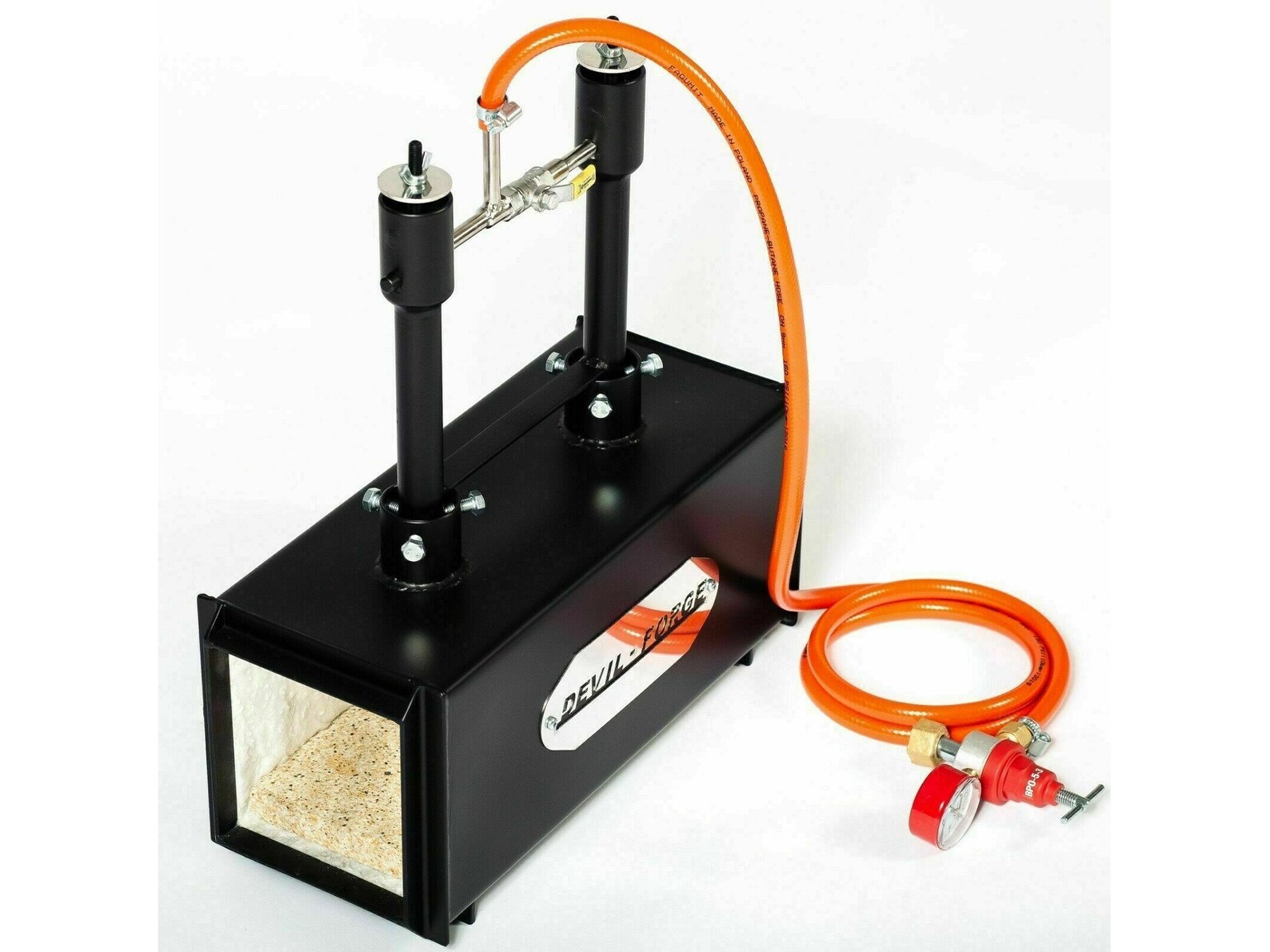 DFPROF2 (DEVIL-FORGE) Gas Propane Forge Farrier Burner for Blacksmiths ...