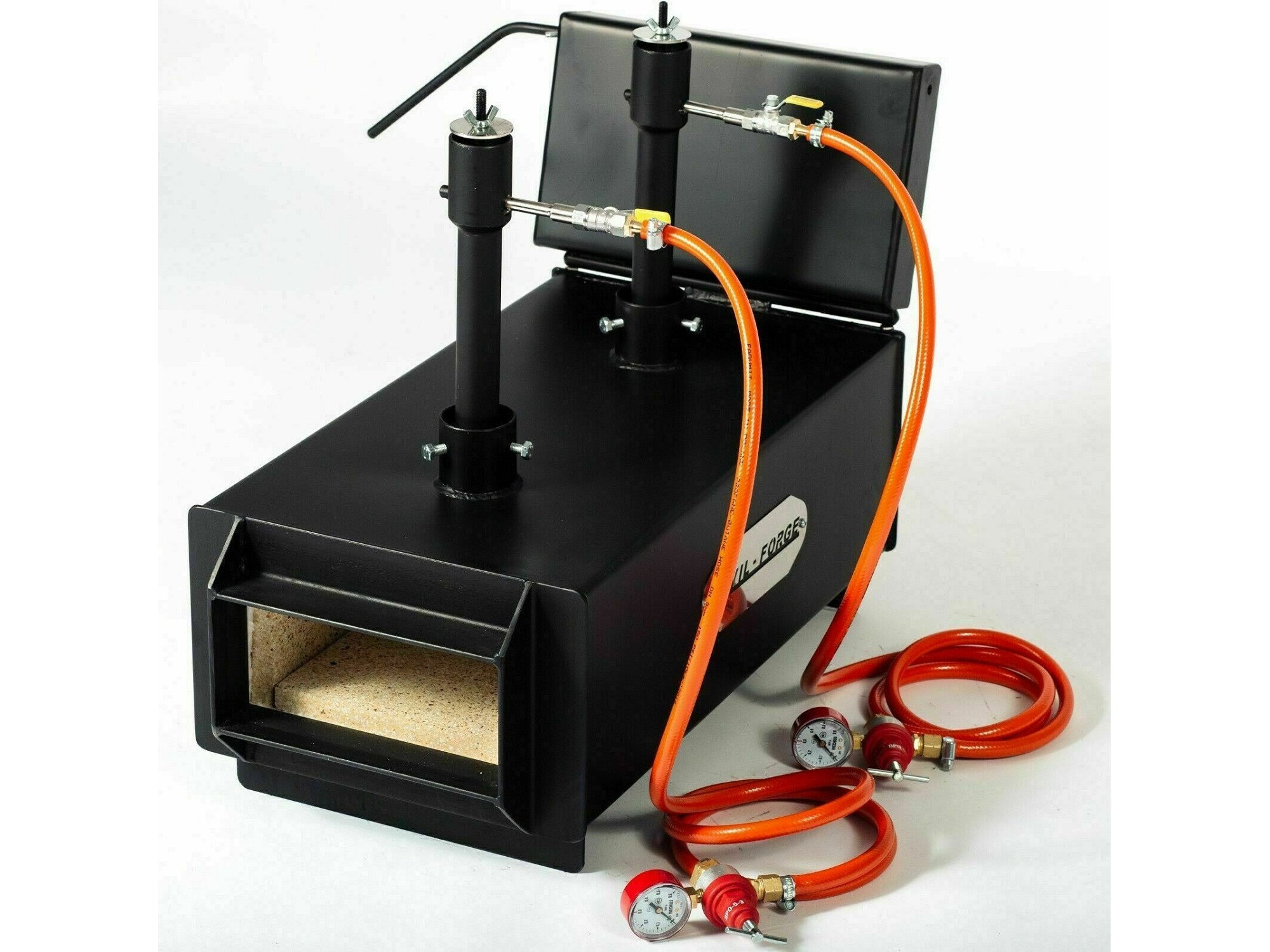 DFPROFLT DEVIL-FORGE Gas Propane Forge Farrier Burner for Blacksmiths ...