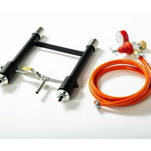 2 Connected DFP (DEVIL-FORGE) Gas Propane Burner (160,000 Btu) Forge ...