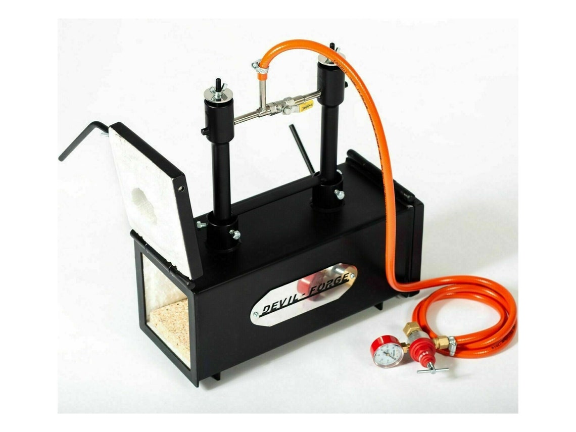 DFPROF22D DEVIL-FORGE Gas Propane Forge Farrier Burner for Blacksmiths ...