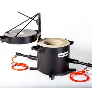 FB3H–20KG (DEVIL-FORGE) Gas Propane Melting Furnace Foundry Burner for ...