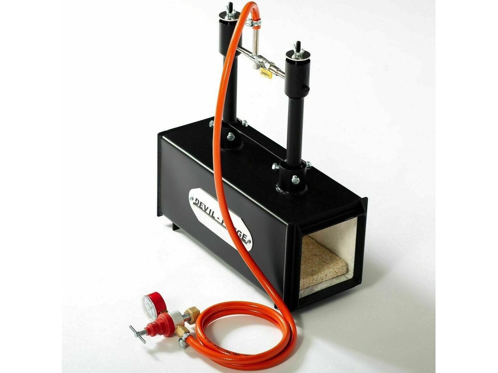 DFPROF2 (DEVIL-FORGE) Gas Propane Forge Farrier Burner for Blacksmiths ...