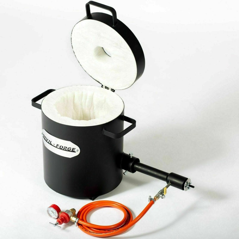 Fb2mb10kg DEVIL-FORGE Gas Propane Melting Furnace Foundry - Etsy