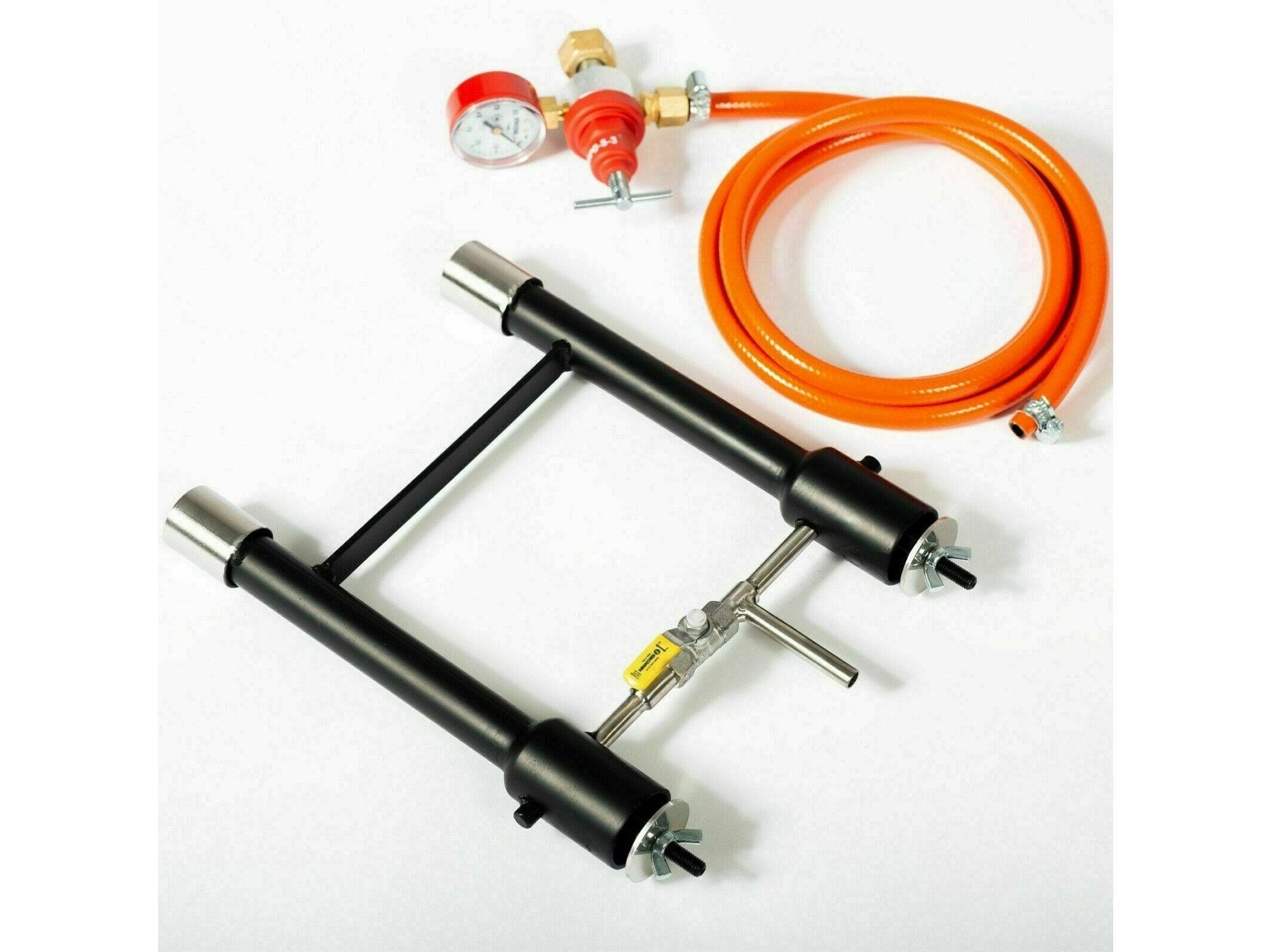 2 Connected DFP DEVIL-FORGE Gas Propane Burner 160,000 Btu Forge ...