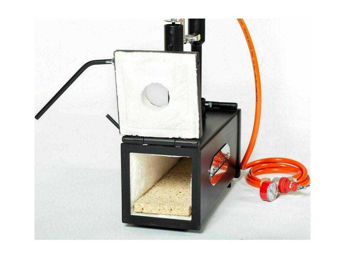 DFPROF22D DEVIL-FORGE Gas Propane Forge Farrier Burner for Blacksmiths ...