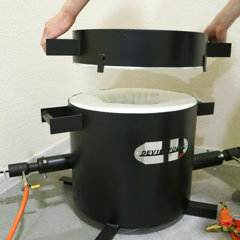 Fb3hb20kg DEVIL-FORGE Gas Propane Melting Furnace Foundry - Etsy
