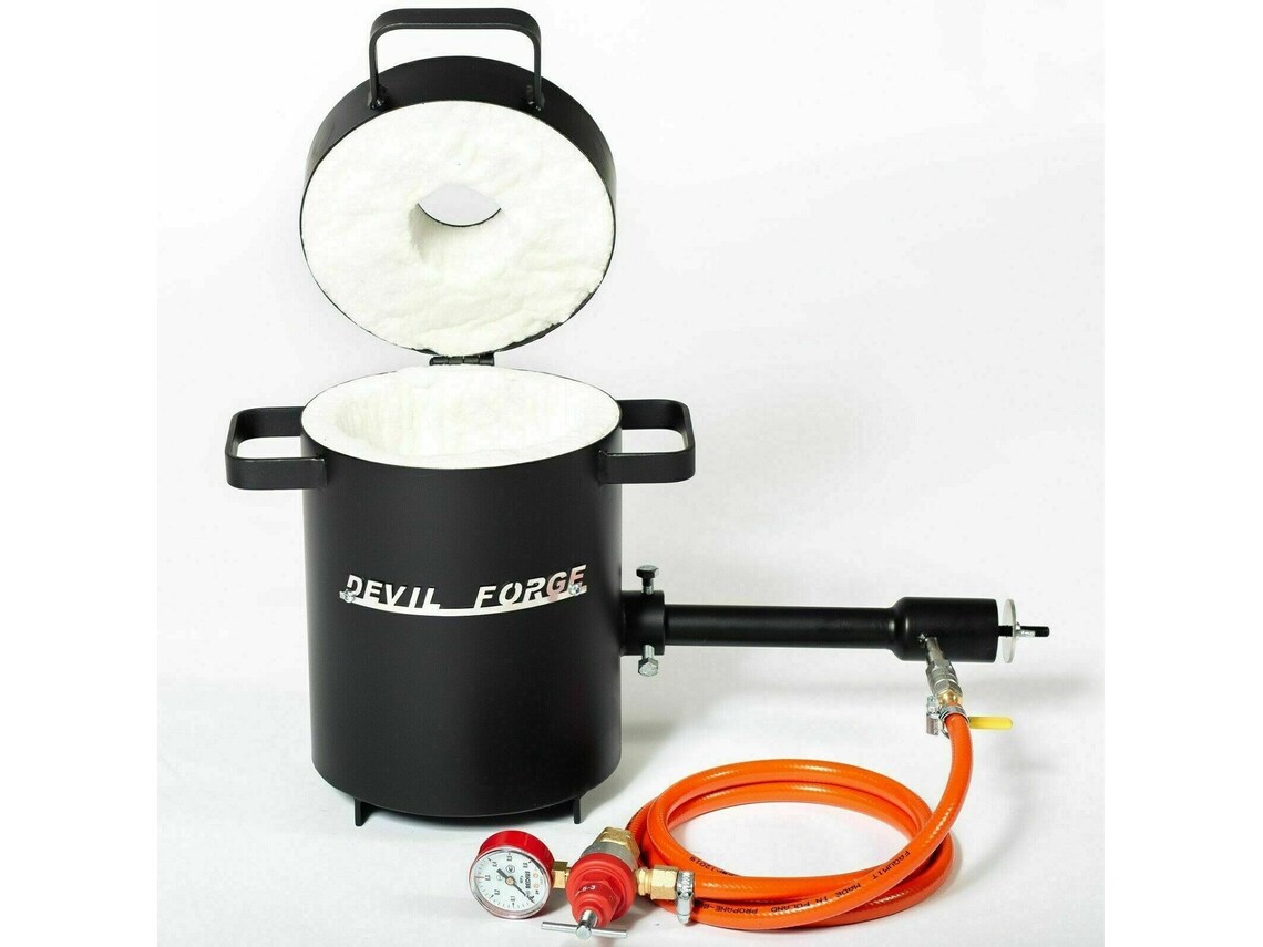 Fb1sb-4kg DEVIL-FORGE Gas Propane Melting Furnace Foundry Burner for ...