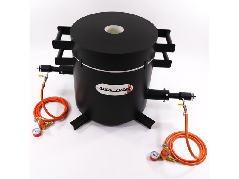 Fb3hb–20kg (DEVIL-FORGE) Gas Propane Melting Furnace Foundry Burner for ...