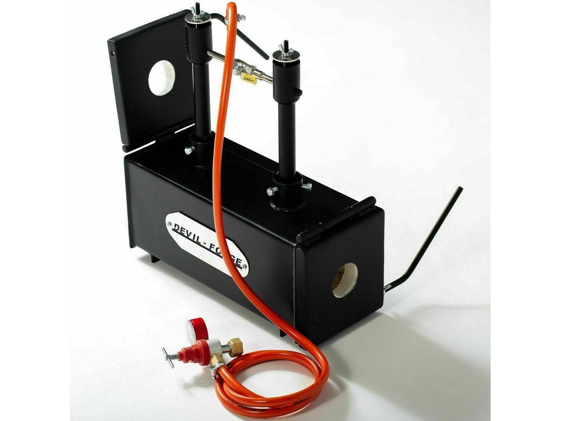 DFPROF22D DEVIL-FORGE Gas Propane Forge Farrier Burner for Blacksmiths ...