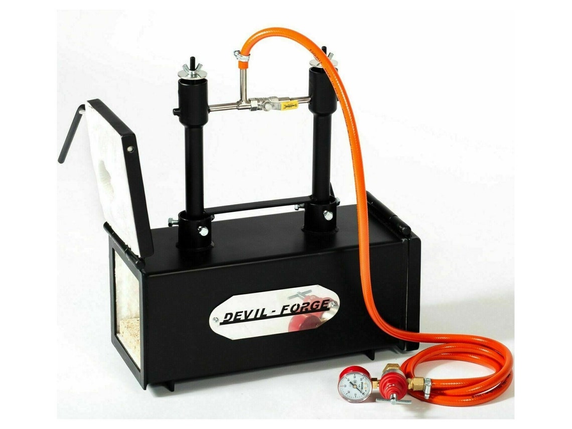 DFPROF22D DEVIL-FORGE Gas Propane Forge Farrier Burner for Blacksmiths ...