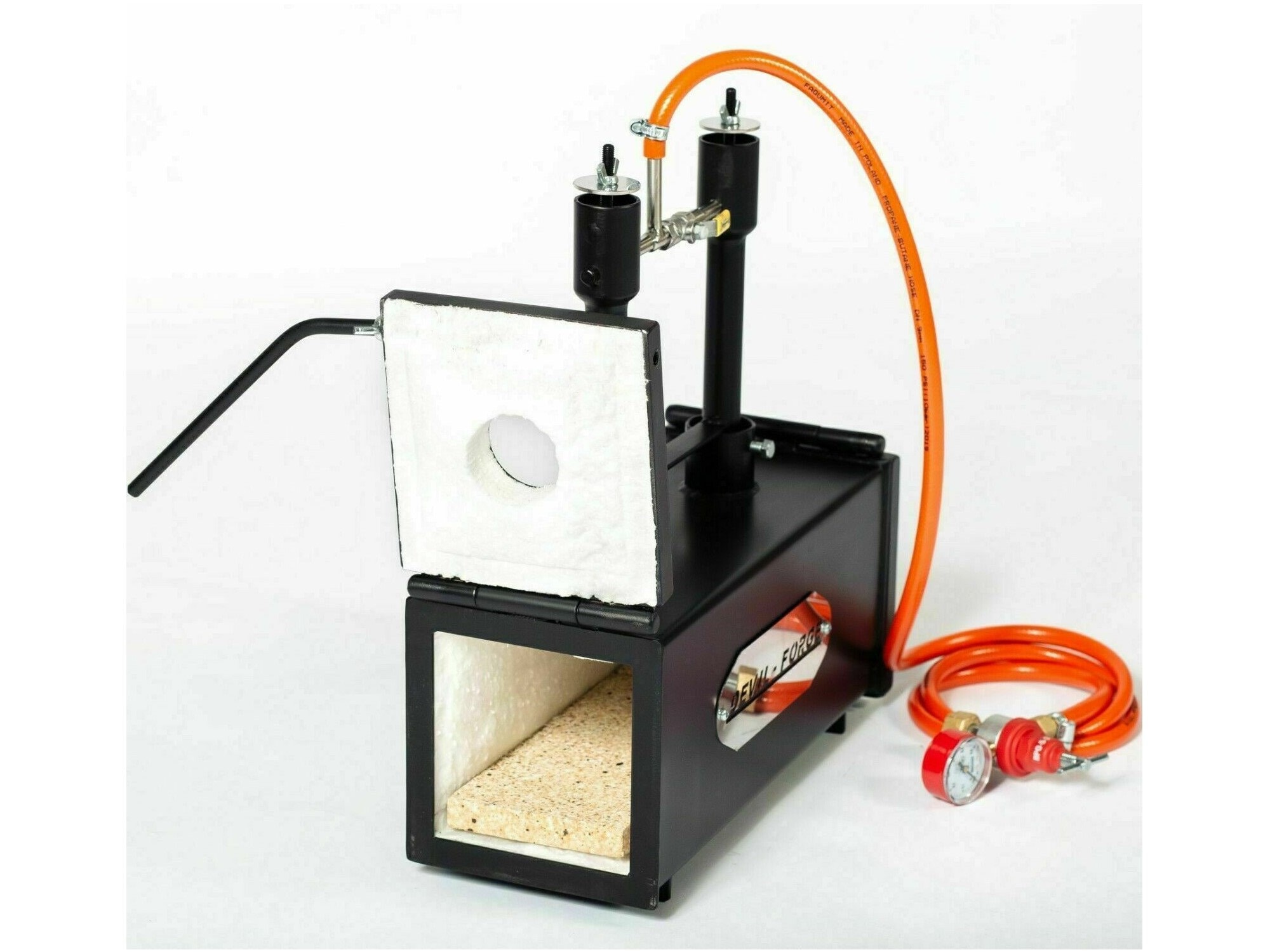 DFPROF22D DEVIL-FORGE Gas Propane Forge Farrier Burner for Blacksmiths ...