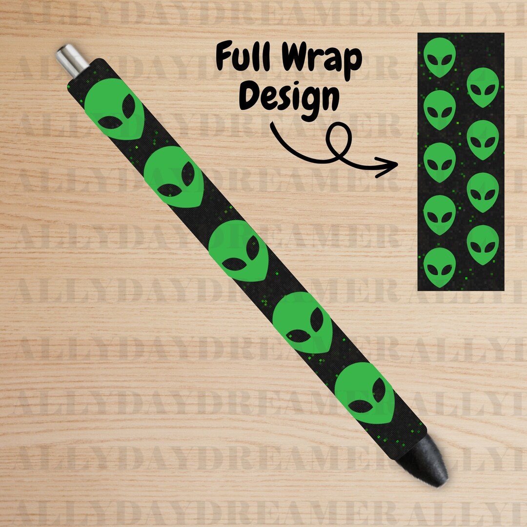 Alien Papermate Inkjoy 0.7mm, Refillable Gel Pens, UV Resin Glitter ...