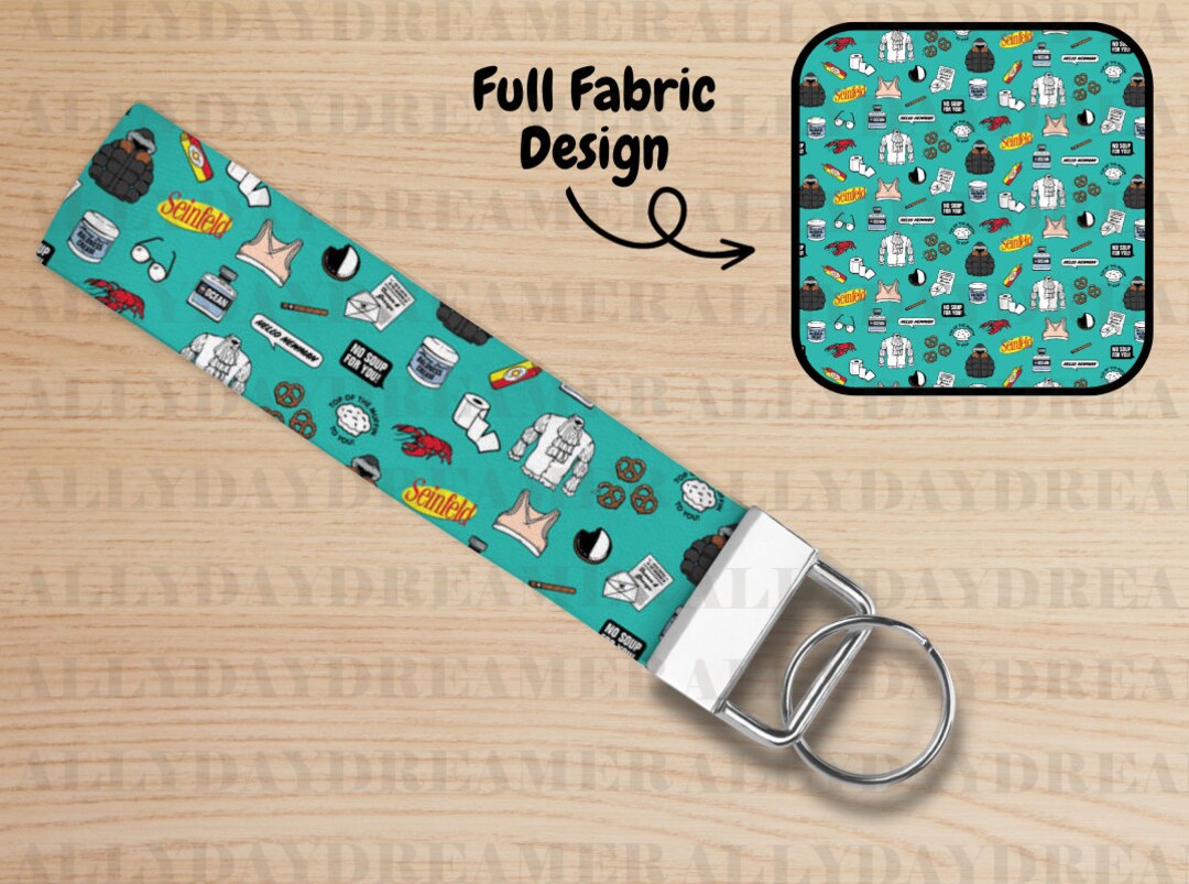 Seinfeld Keychain Wristlets | Key Fobs Wristlet | Wristlet for Keys ...