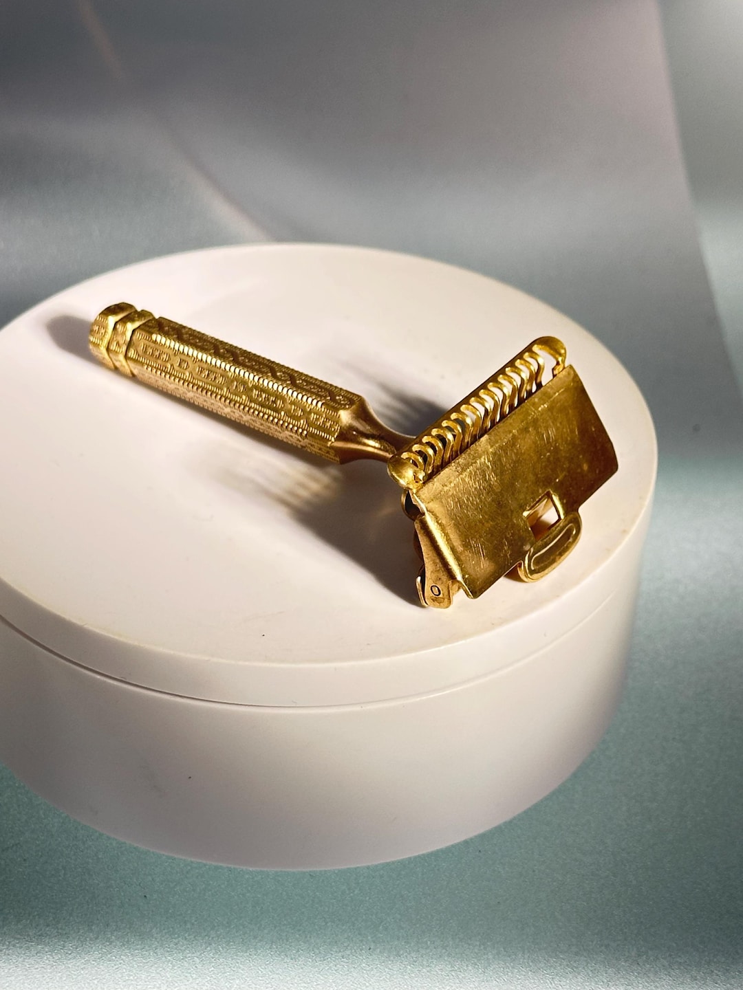 Antique Ever Ready Solid Brass Safety Razor With Styled Handle - Etsy