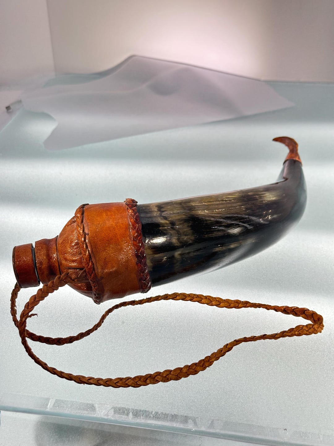 Modern Use for a Vintage Black Powder Horn - Etsy
