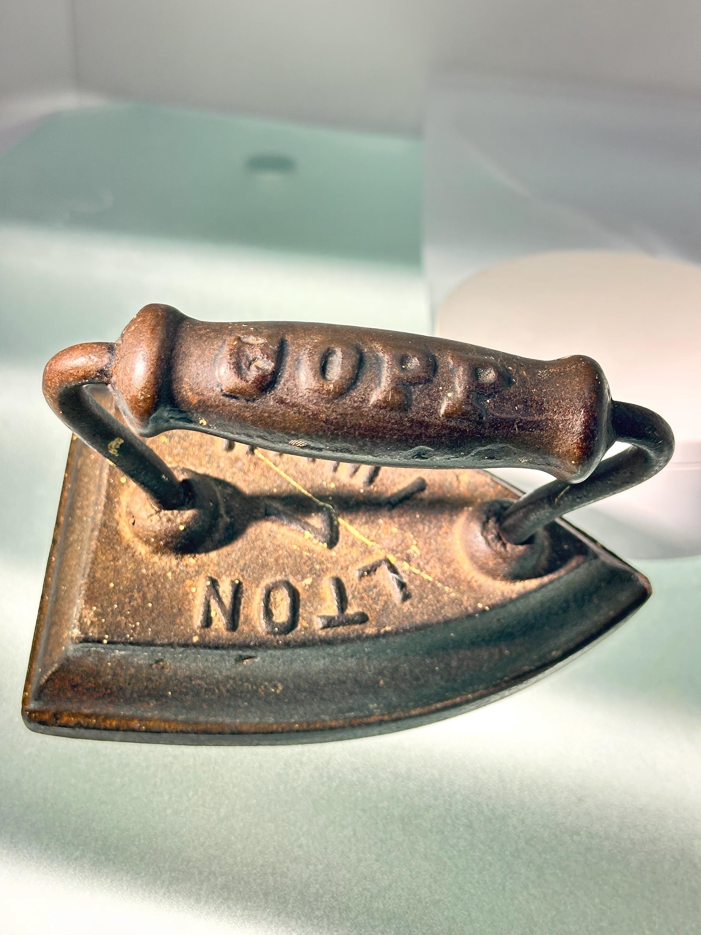 Rare # 7 COPP Brothers Hamilton Sad Iron 1800’s - Etsy