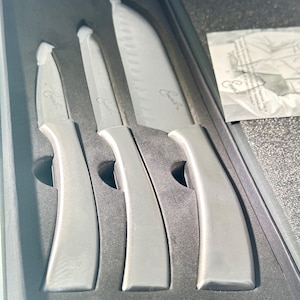 Emeril 3 Piece Knife Set in Original Display Case - Etsy