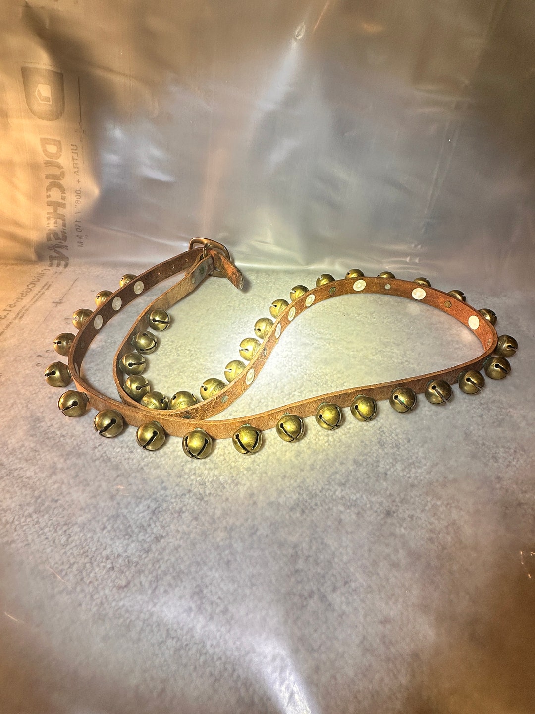 Leather Horse Sleigh Harness Brass Bells - Etsy