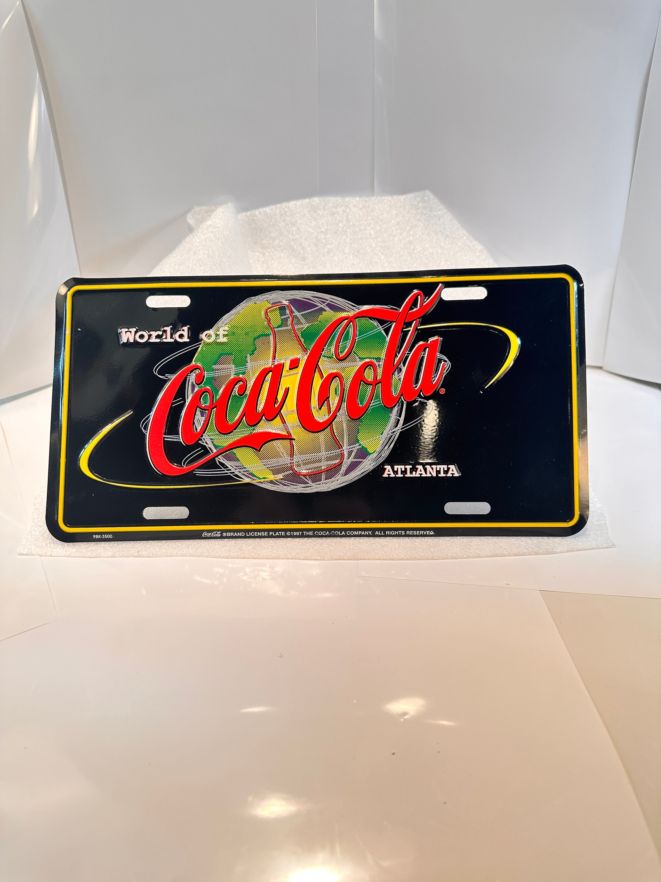 Coca Cola License Plate - Etsy