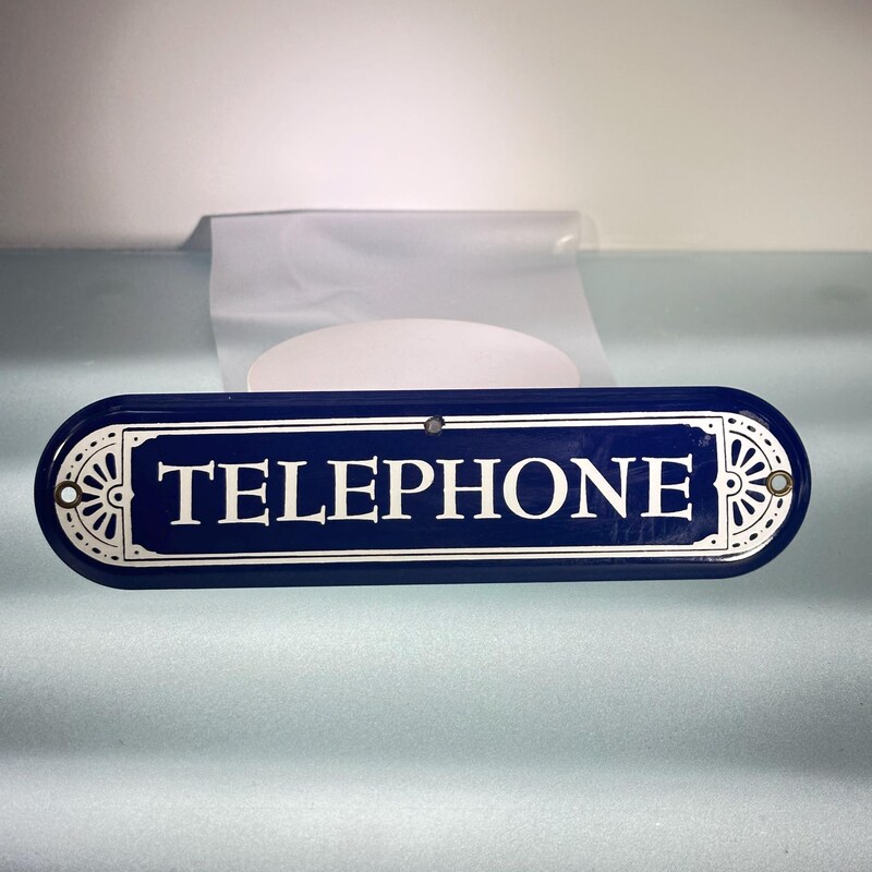 Blue Phone Booth - Etsy
