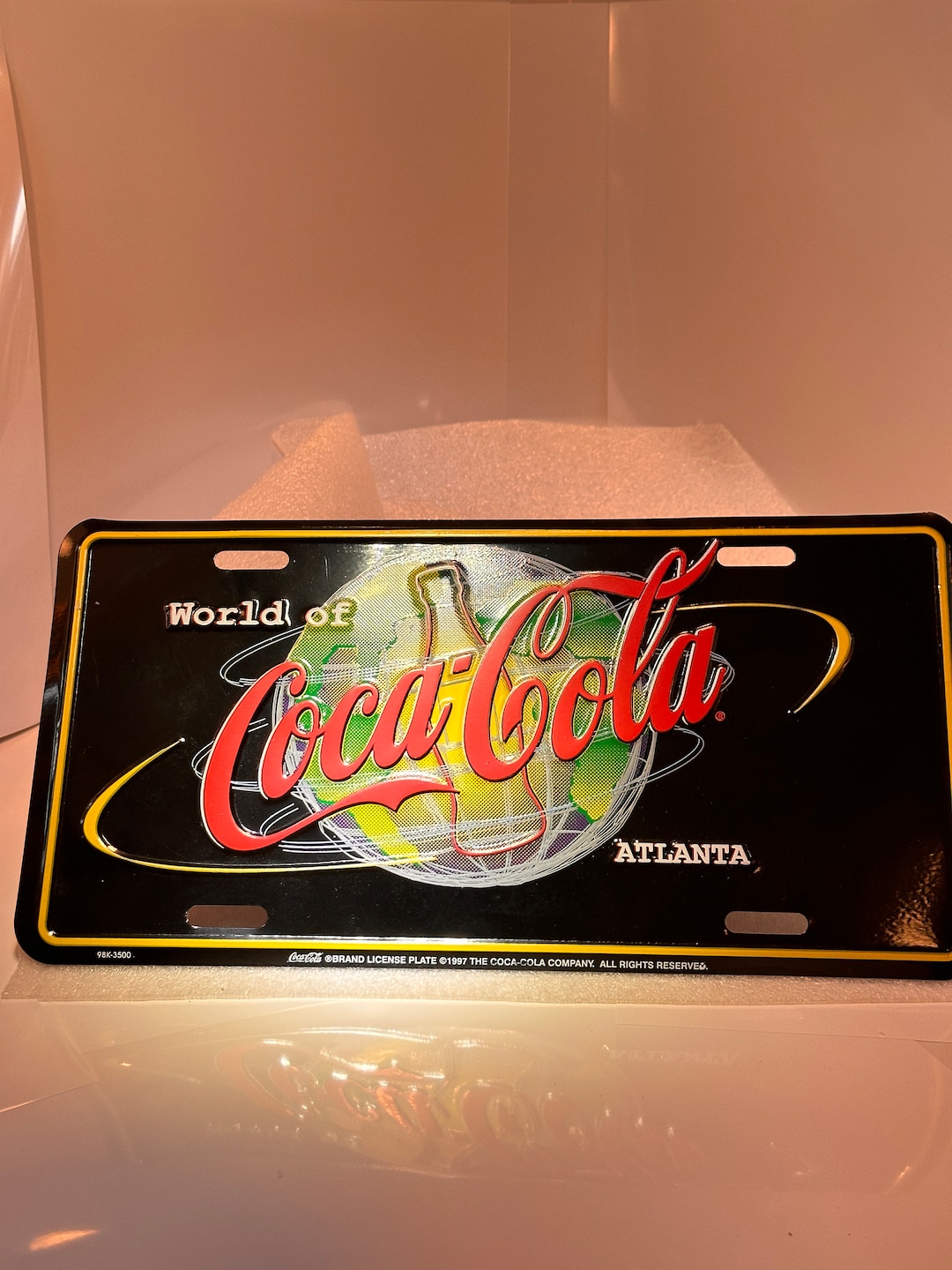 Coca Cola License Plate - Etsy