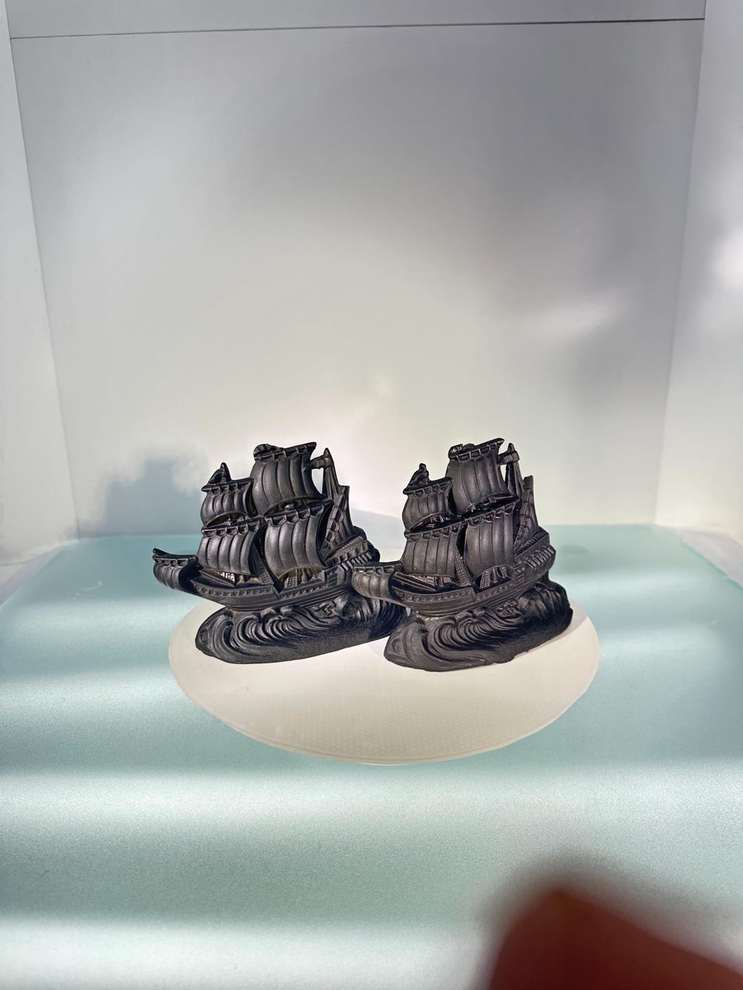 3 Masts Ocean Sailing Ship Bookends - Etsy