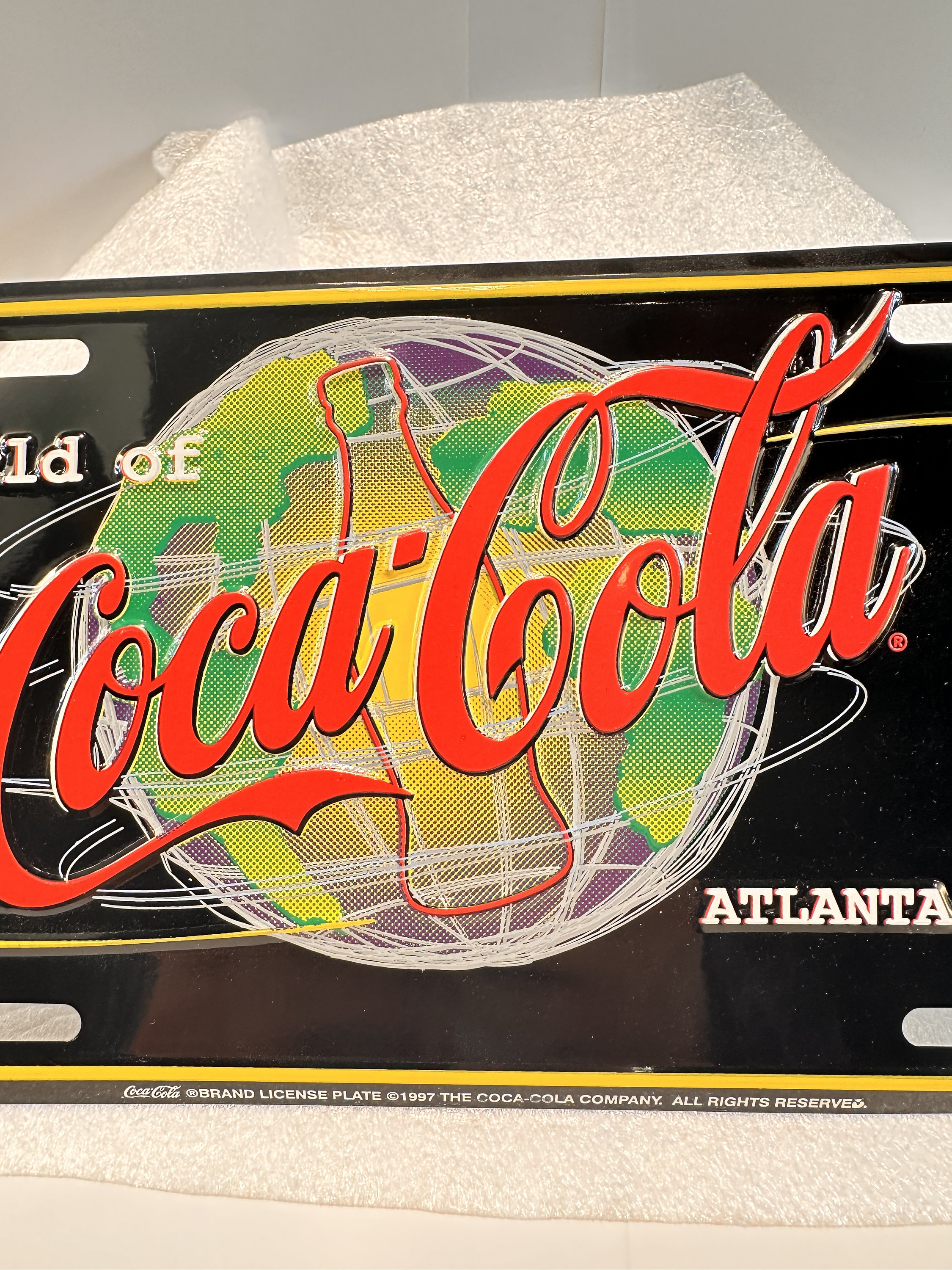 Coca Cola License Plate - Etsy