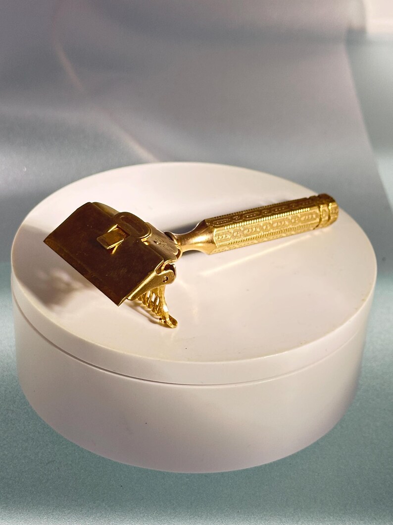 Antique Ever Ready Solid Brass Safety Razor With Styled Handle - Etsy