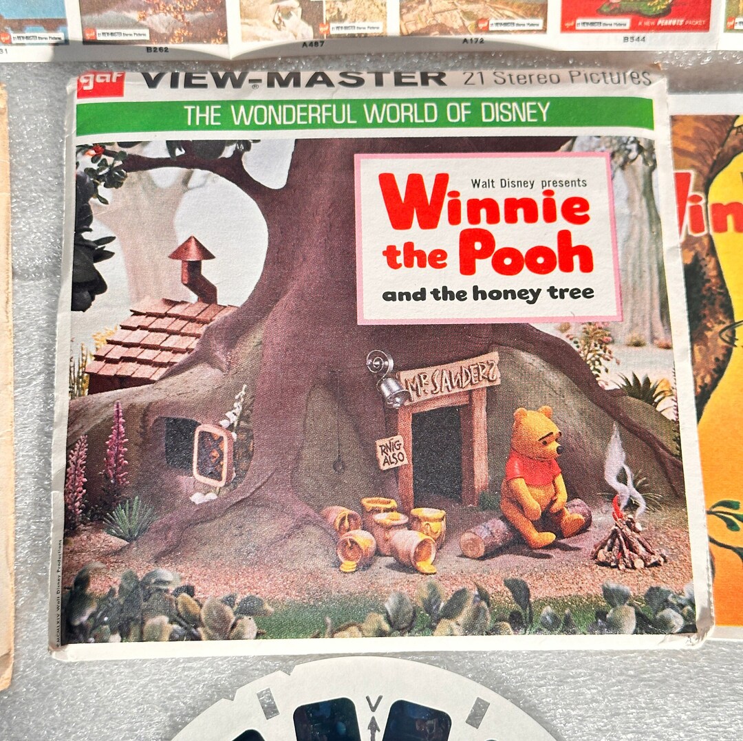 Winnie the Pooh PLUS Viewmaster Reels - Etsy