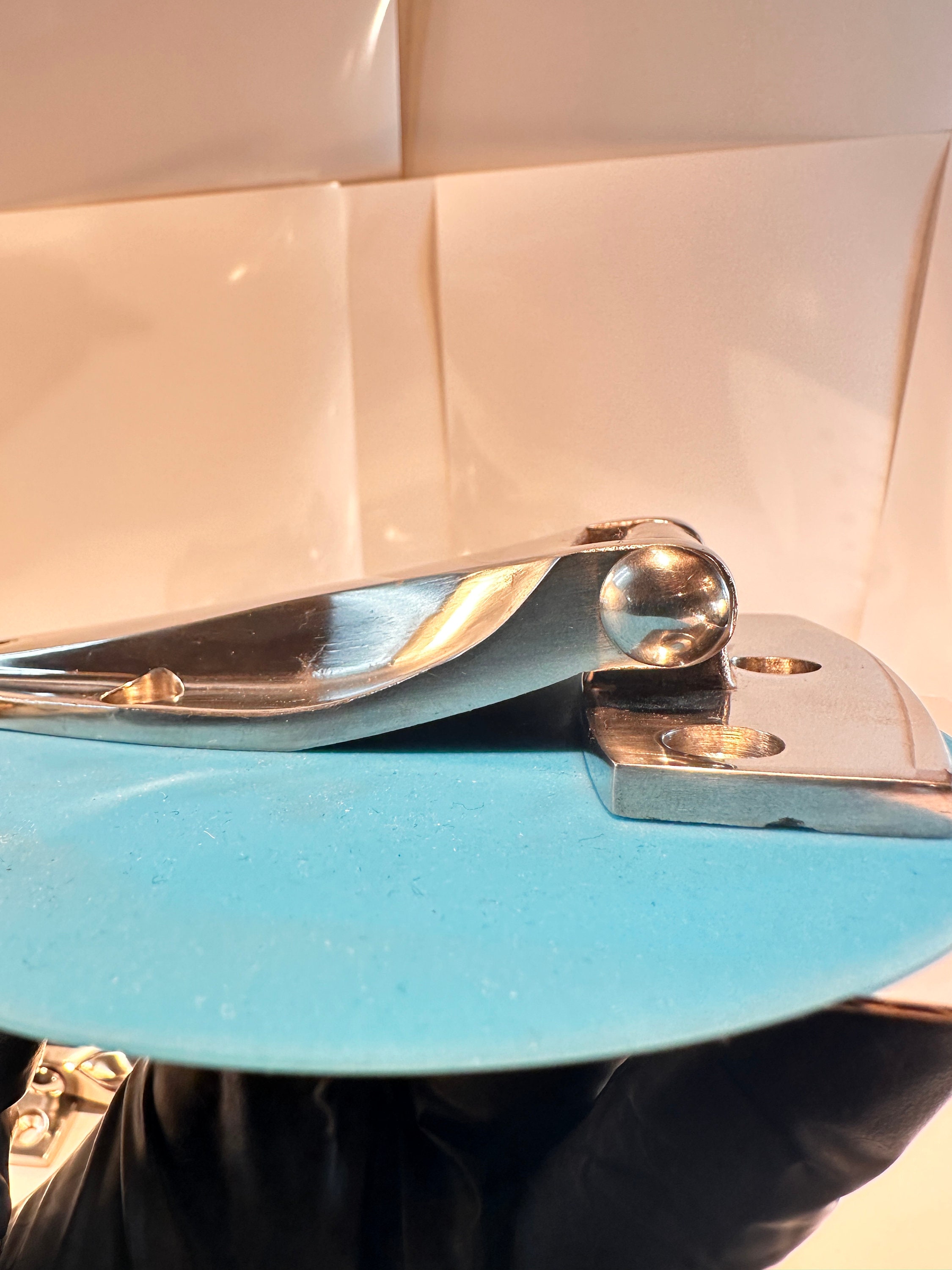 Set of Four Chrome Ice Box Hinges - Etsy