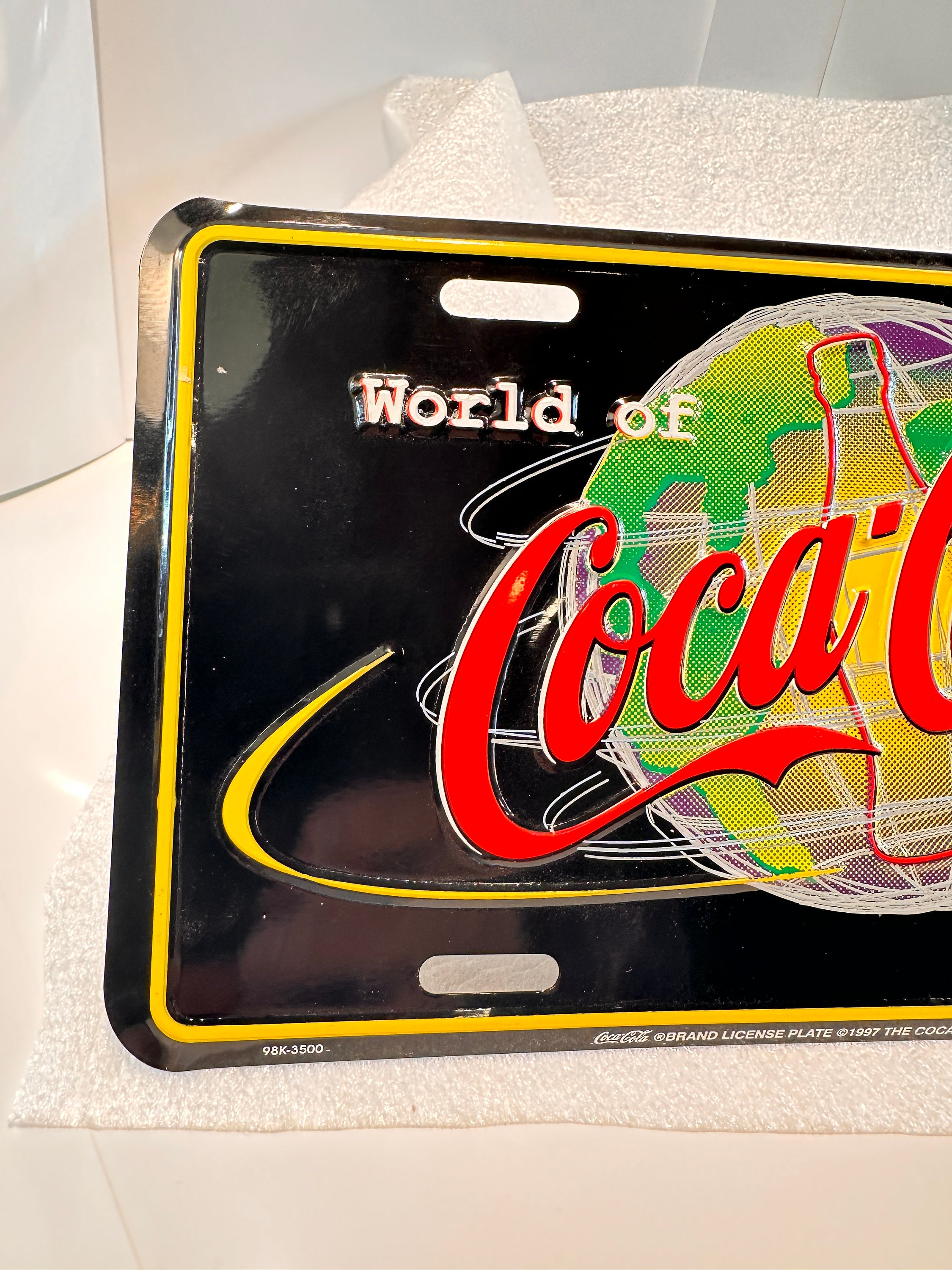 Coca Cola License Plate - Etsy