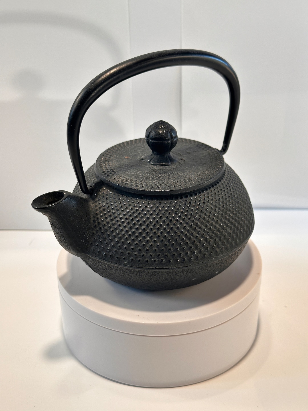 Small Vintage Black Tea Pot - Etsy