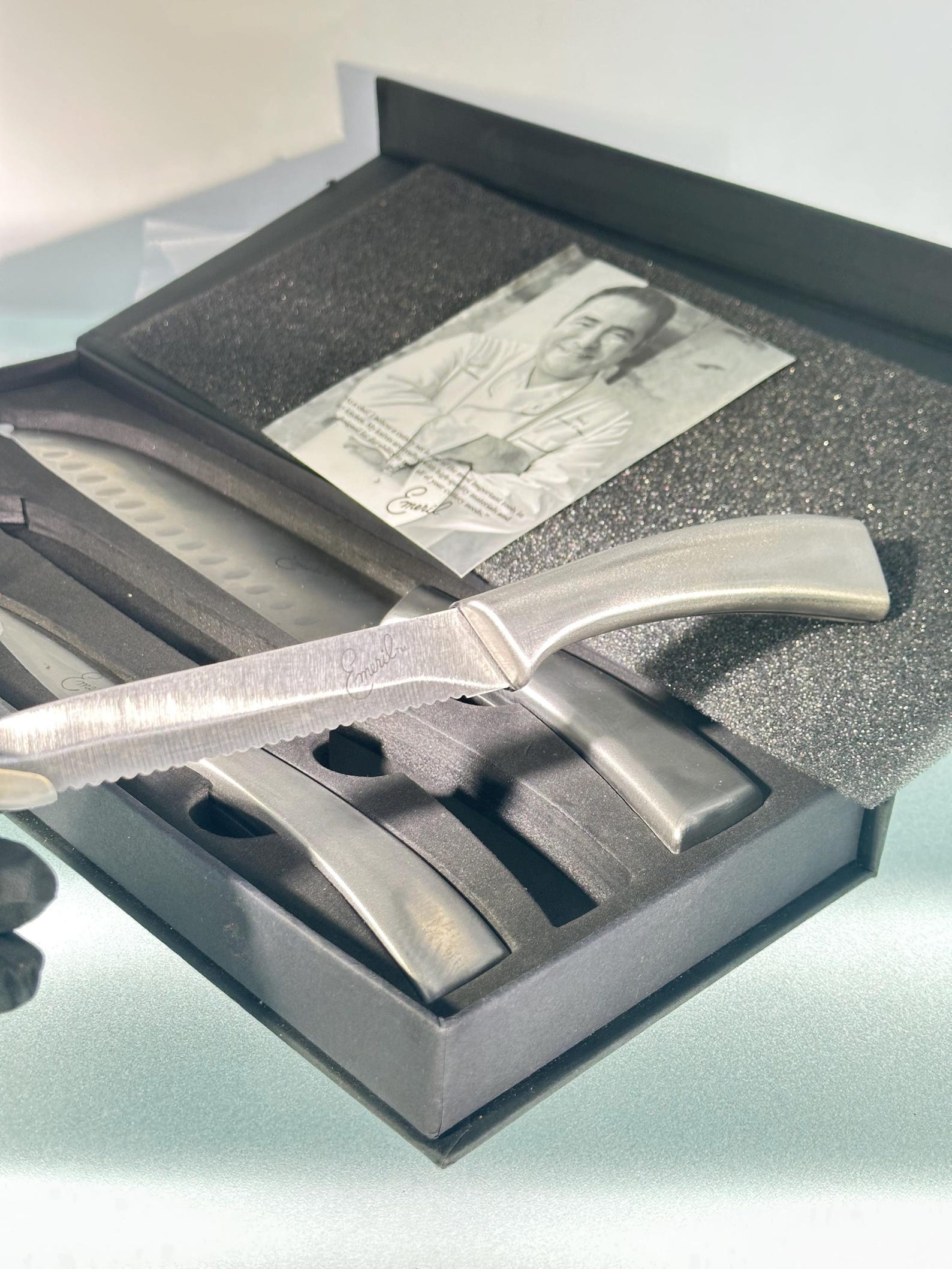 Emeril 3 Piece Knife Set in Original Display Case - Etsy