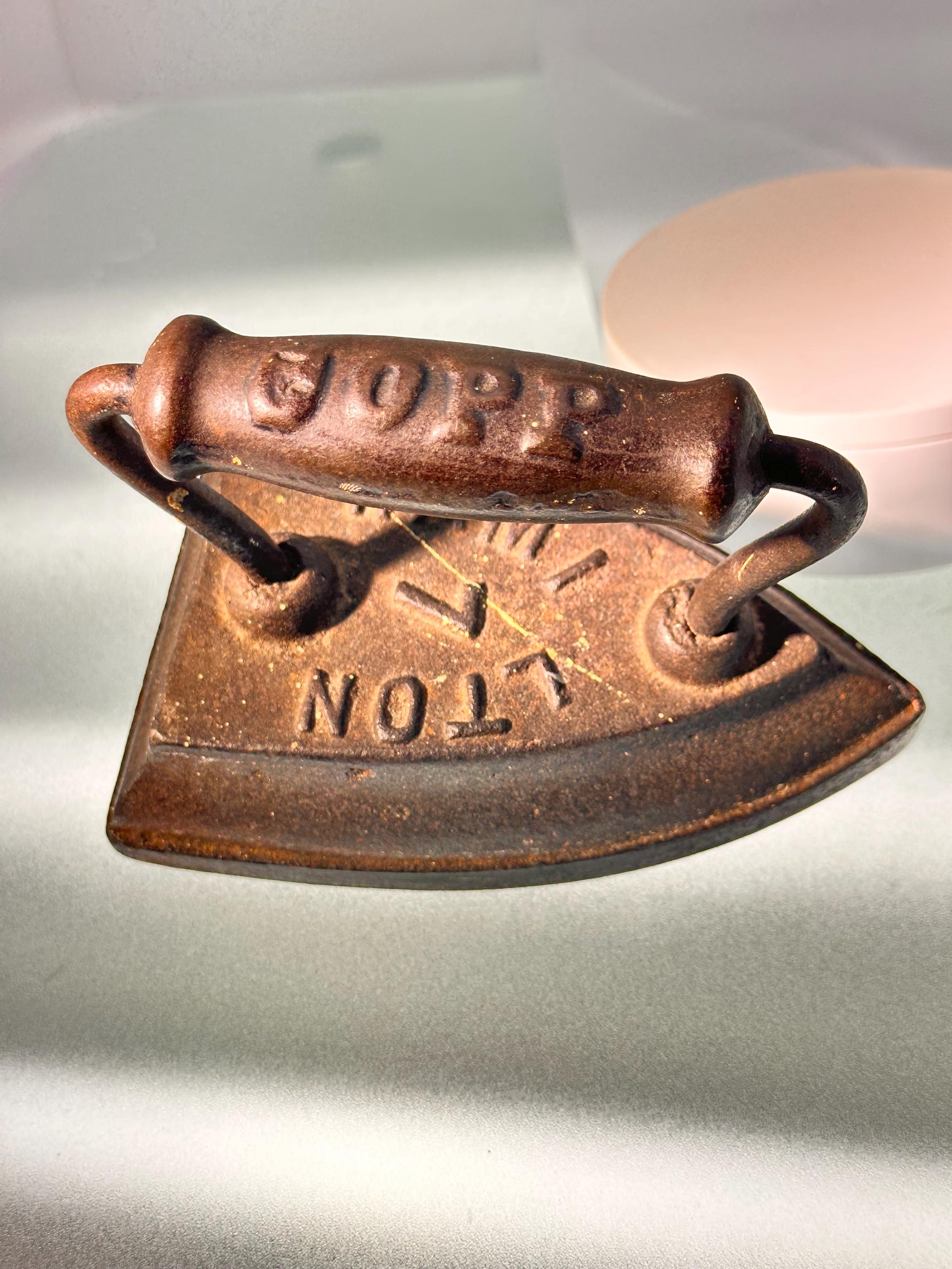 Rare # 7 COPP Brothers Hamilton Sad Iron 1800’s - Etsy