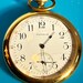 1877 Walkman Gold Railroad, Pocket Watch - Etsy