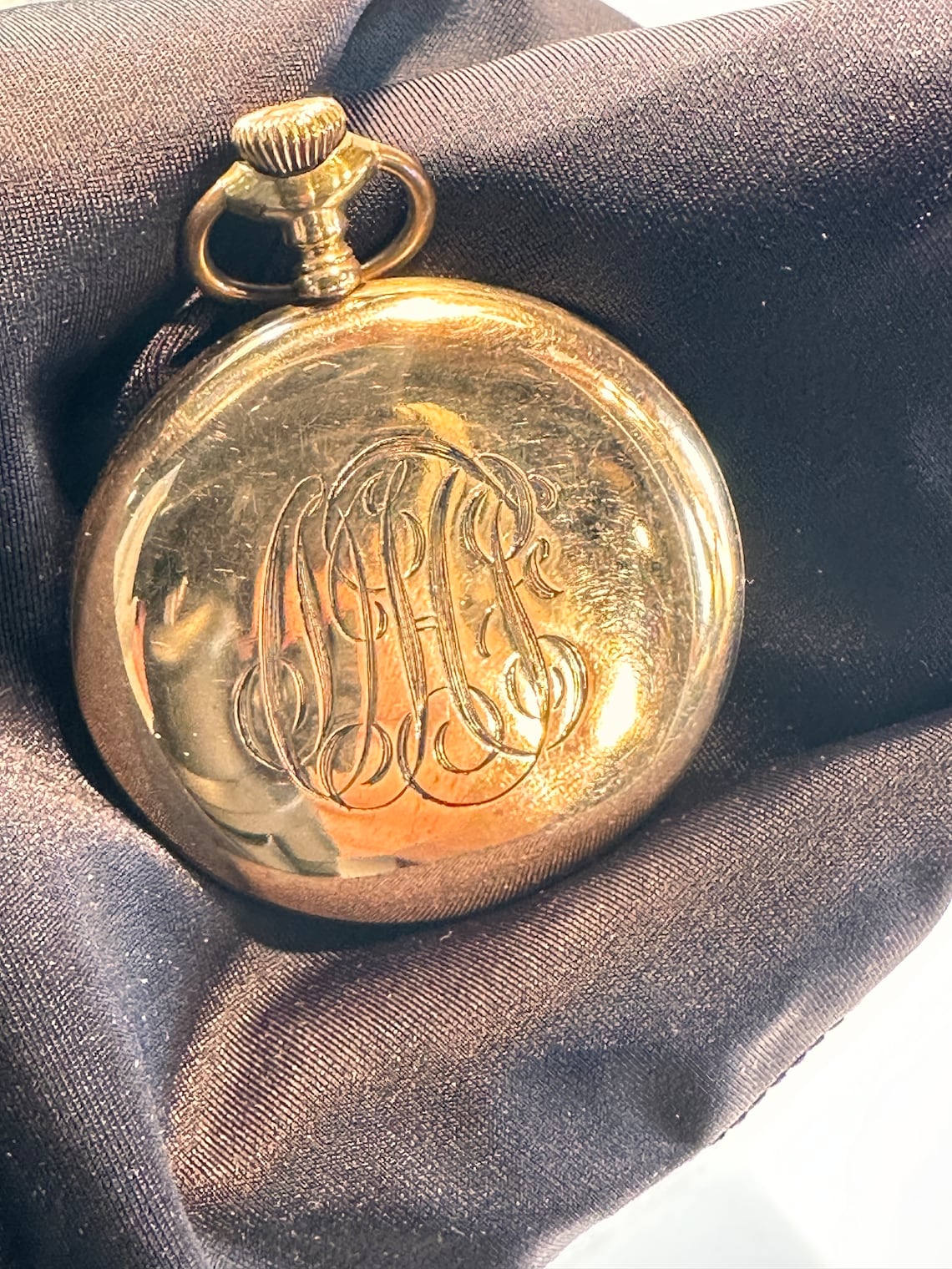 1877 Walkman Gold Railroad, Pocket Watch - Etsy