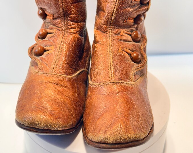 Victorian Baby Button Down Shoes - Etsy