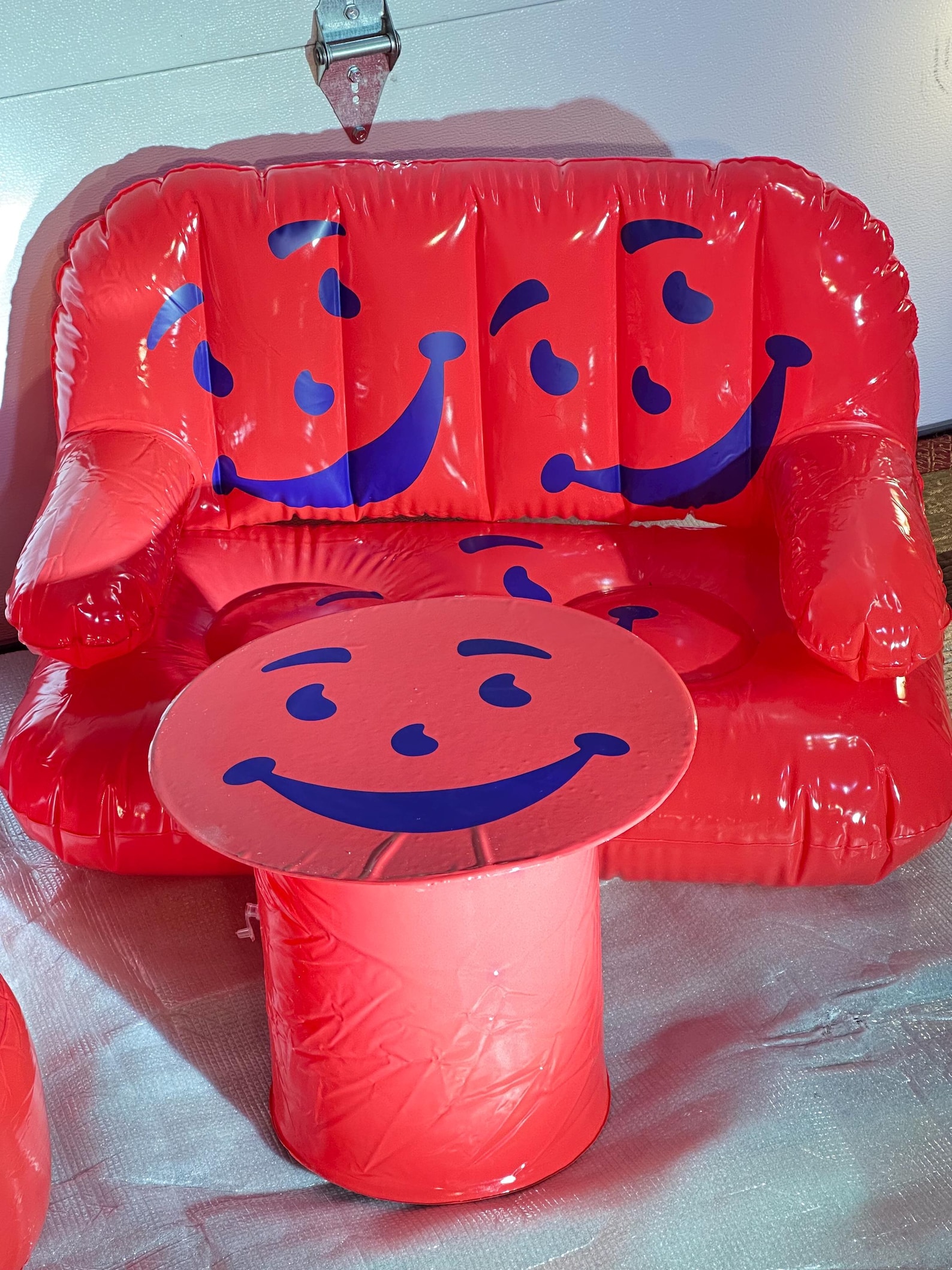 Very Very Rare Kool-aid Blow up Table and Chair Set - Etsy