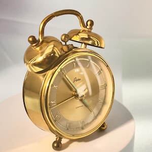 Artco Luminous West Germany Alarm Clock - Etsy