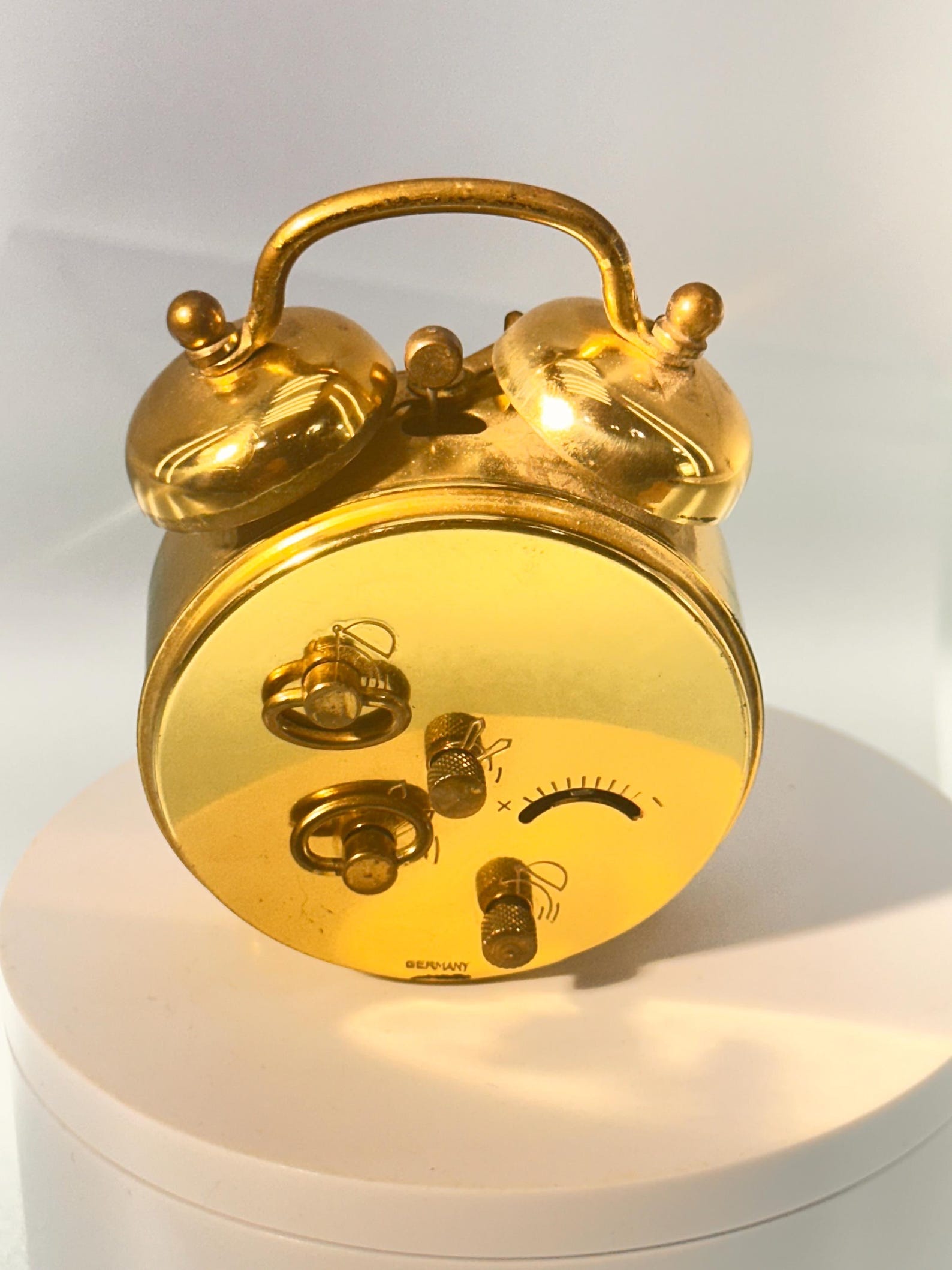 Artco Luminous West Germany Alarm Clock - Etsy